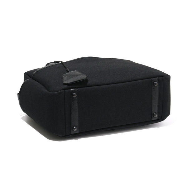 THE SOLE bis made by Flathority STEVE キャンバスレザー ブリーフケース - ARCODIO