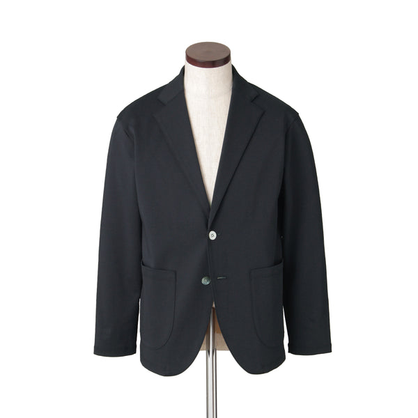 nomiamo コットンダブルジャージージャケット col.ネイビー - ARCODIO