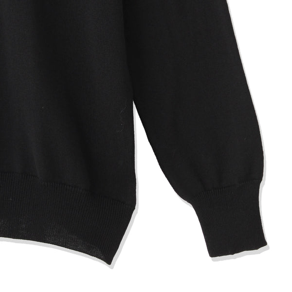 イタリア製メリノウールニット タートルネック col.ブラック - ARCODIO