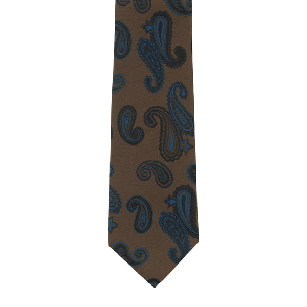 TIE YOUR TIE（タイ・ユア・タイ）監修ハンドメイドネクタイ ブラウン - ARCODIO（アルコディオ）