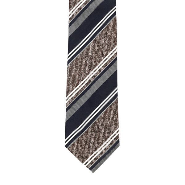 TIE YOUR TIE（タイ・ユア・タイ）監修ハンドメイドネクタイ ブラウン - ARCODIO（アルコディオ）