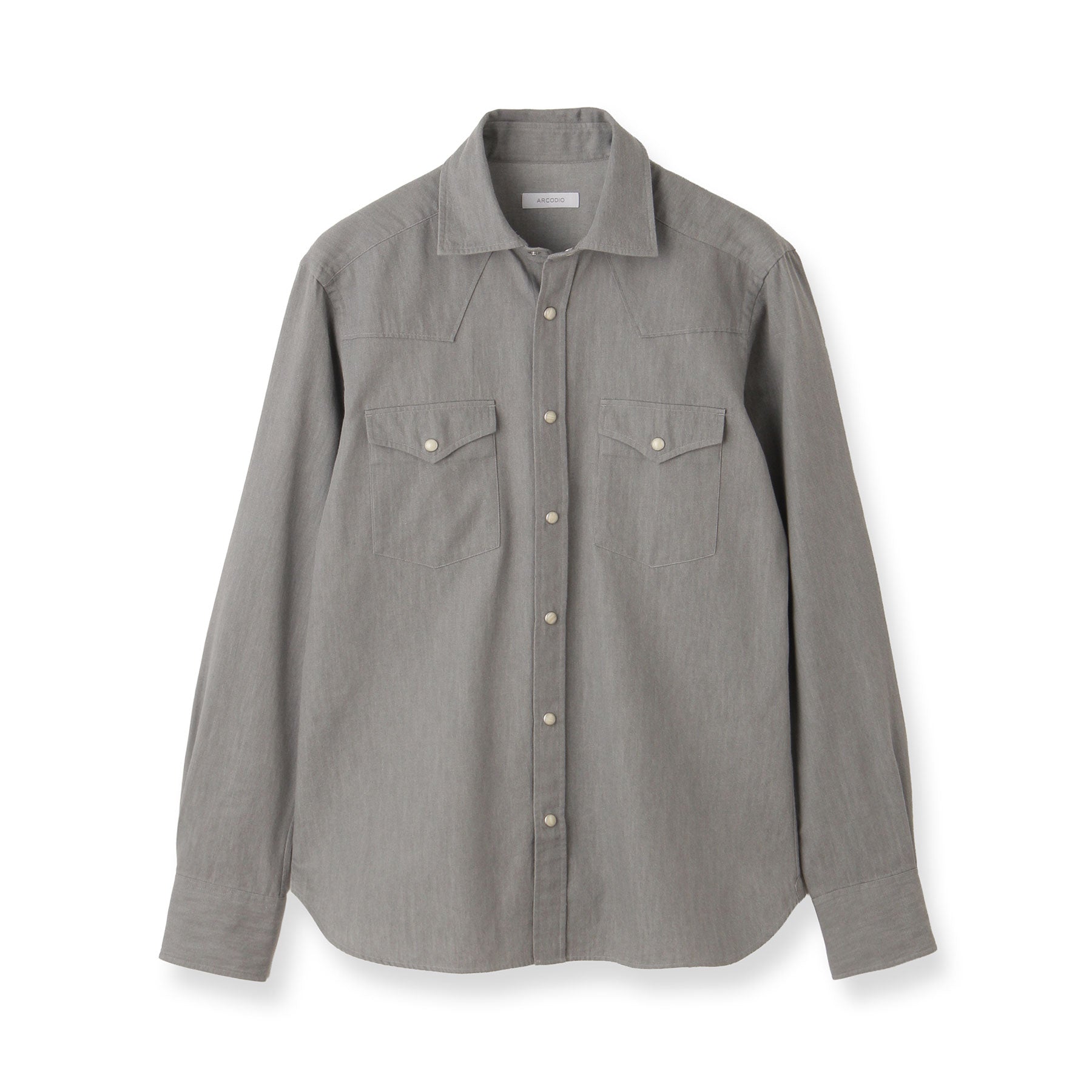GINO｜ウェスタンシャツ col.グレー - ARCODIO