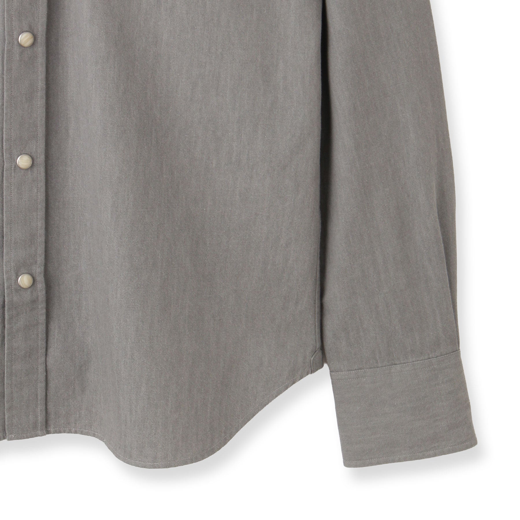 GINO｜ウェスタンシャツ col.グレー - ARCODIO