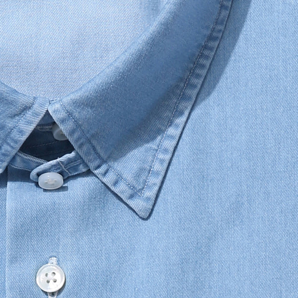 FAUSTO｜シャンブレーシャツ col.ライトブルー - ARCODIO